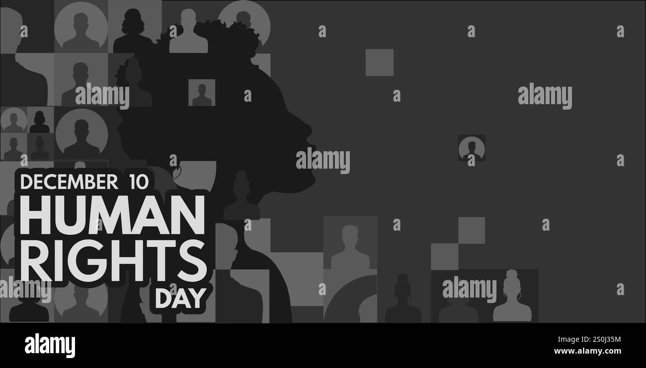 Human Rights Day banner, illustration Stock Vector Image & Art - Alamy