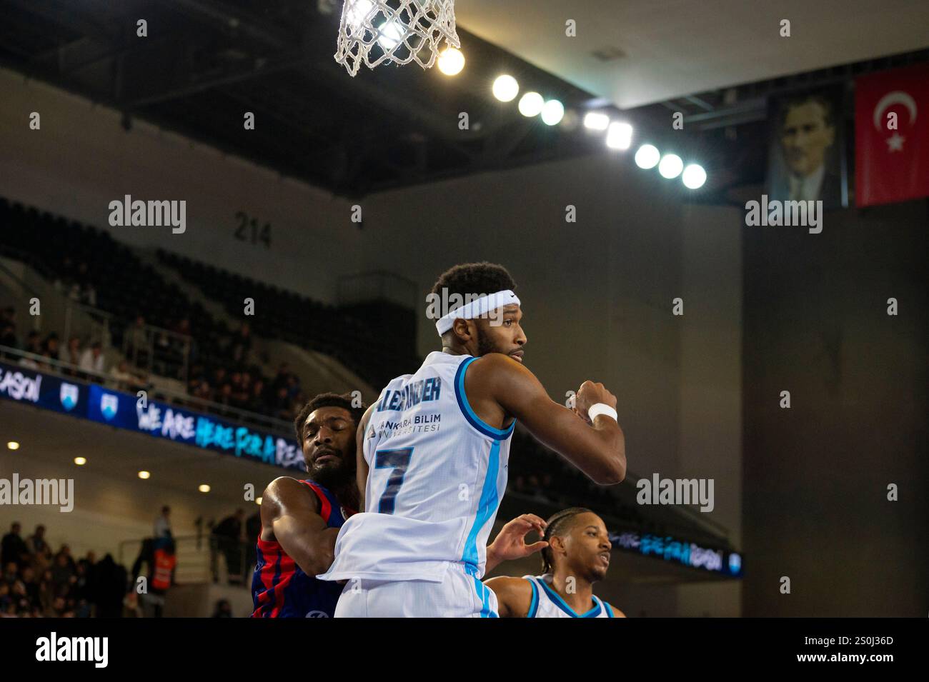 ANKARA TURKEY, December 27, 2024: Turkish Basketball Super League 2024 ...