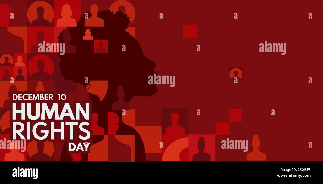 Human Rights Day banner, illustration Stock Vector Image & Art - Alamy