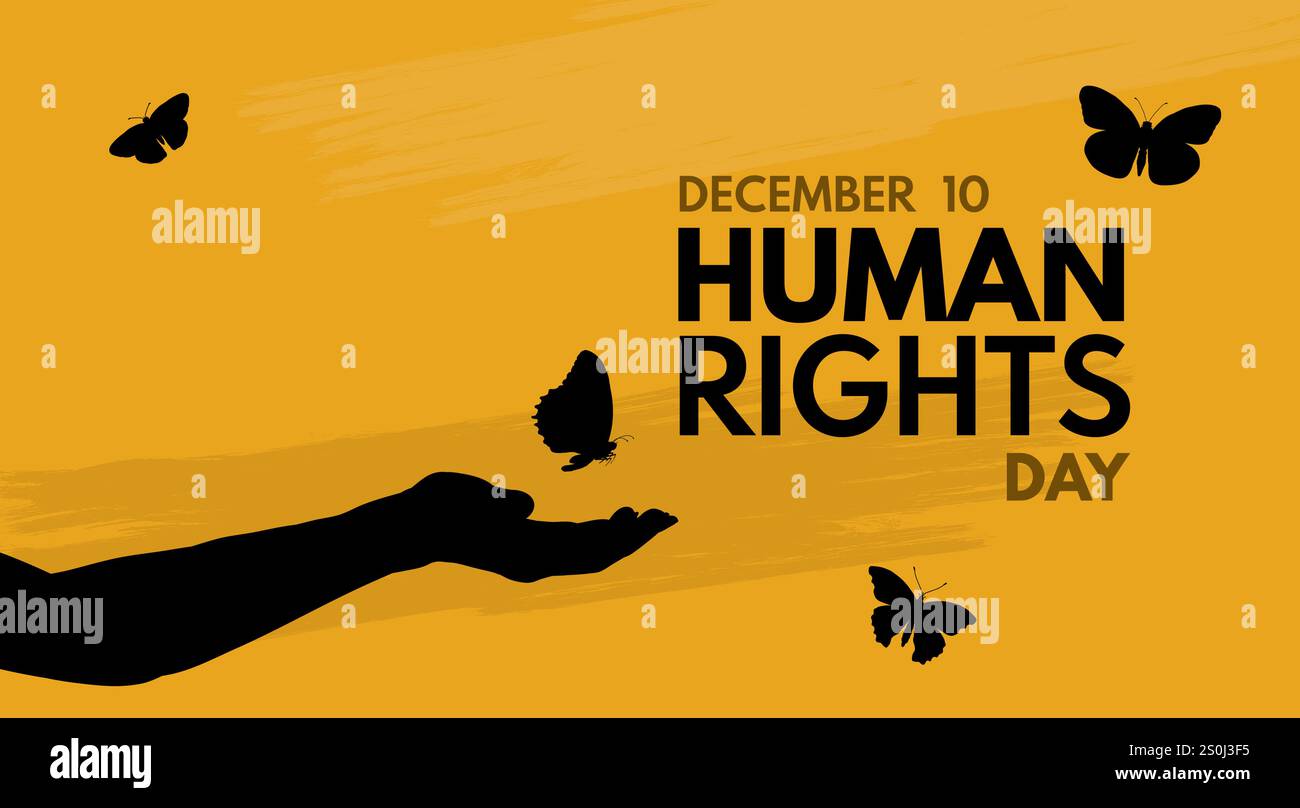Human Rights Day banner, illustration Stock Vector Image & Art - Alamy