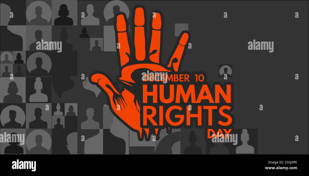 Human Rights Day banner, illustration Stock Vector Image & Art - Alamy