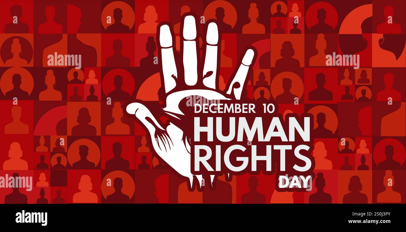 Human Rights Day banner, illustration Stock Vector Image & Art - Alamy