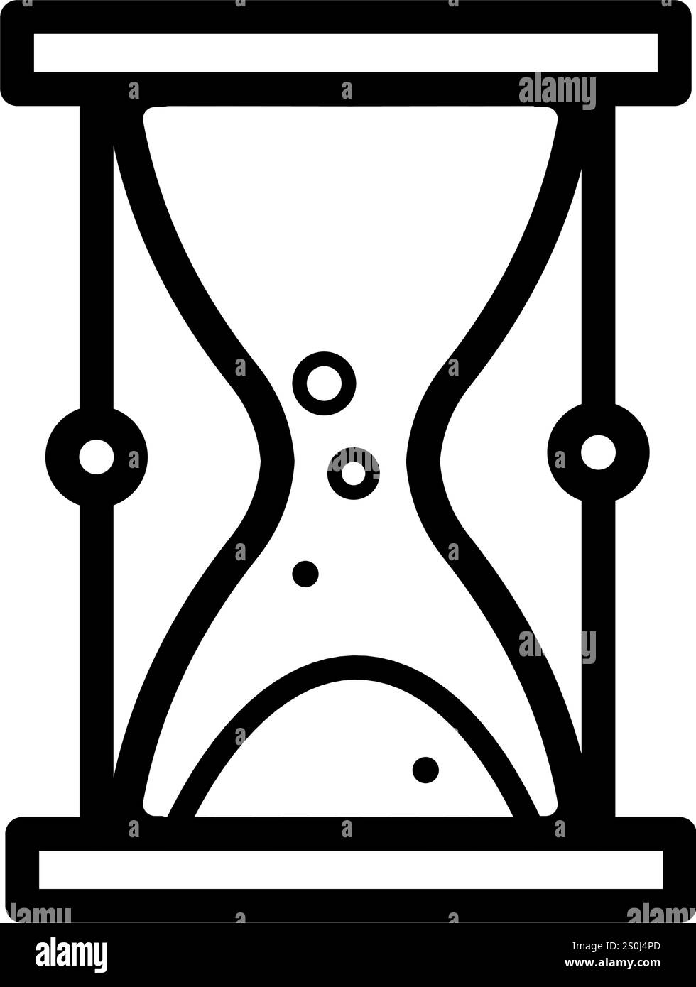 hourglass - vector icon Stock Vector Image & Art - Alamy