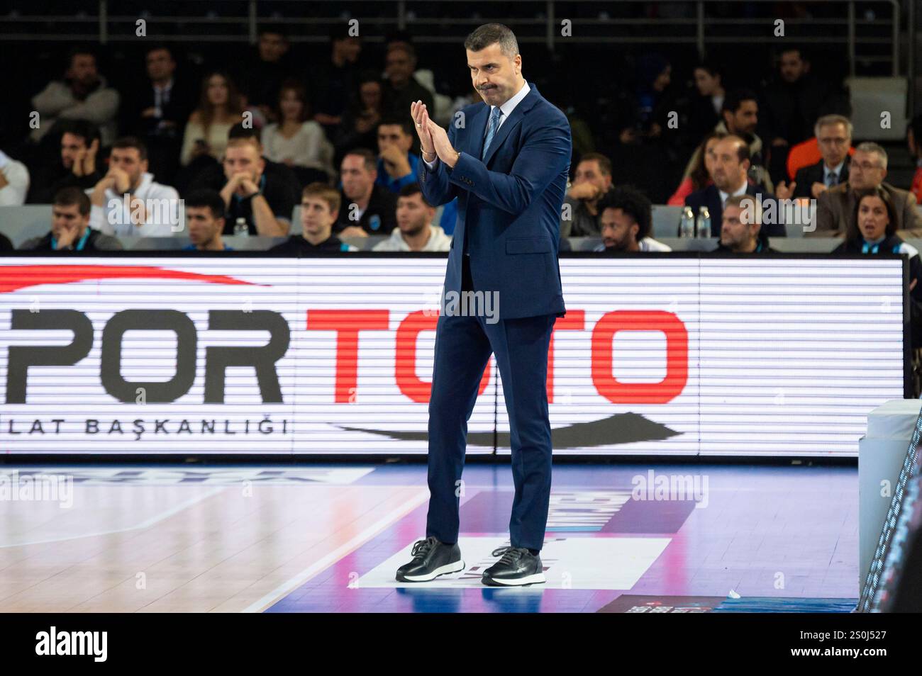ANKARA TURKEY, December 27, 2024: Turkish Basketball Super League 2024 ...