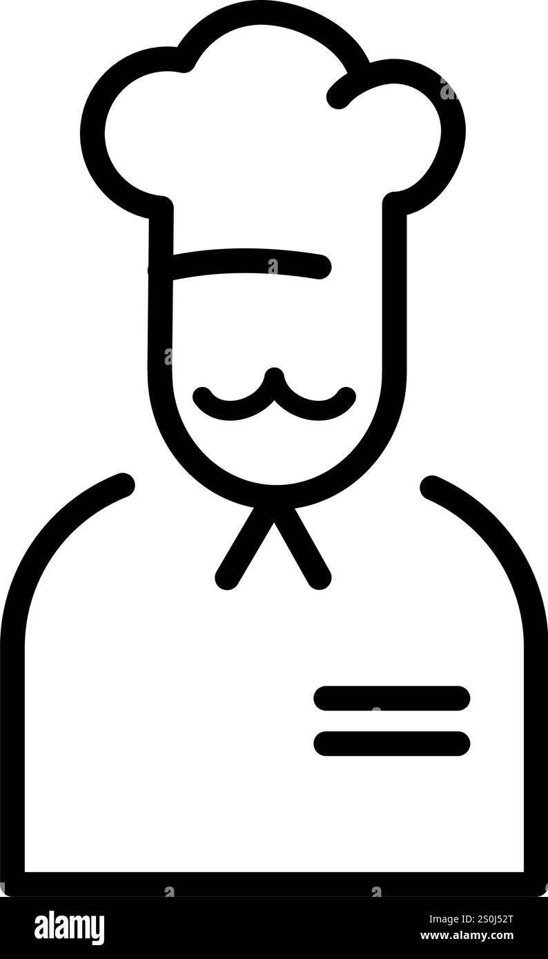 chef, cooking - vector icon Stock Vector Image & Art - Alamy