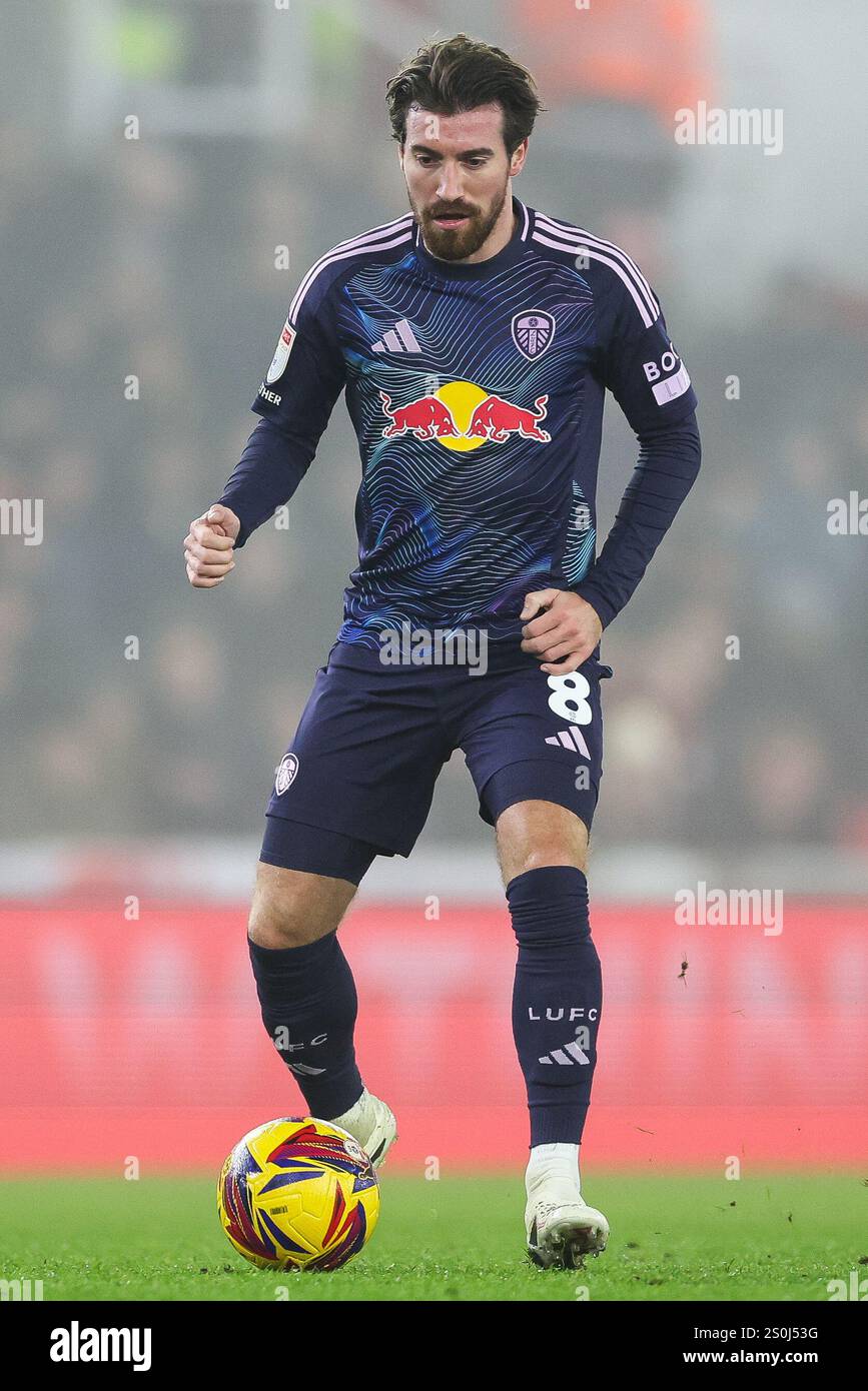 Leeds United's Joe Rothwell during the Sky Bet Championship match at ...