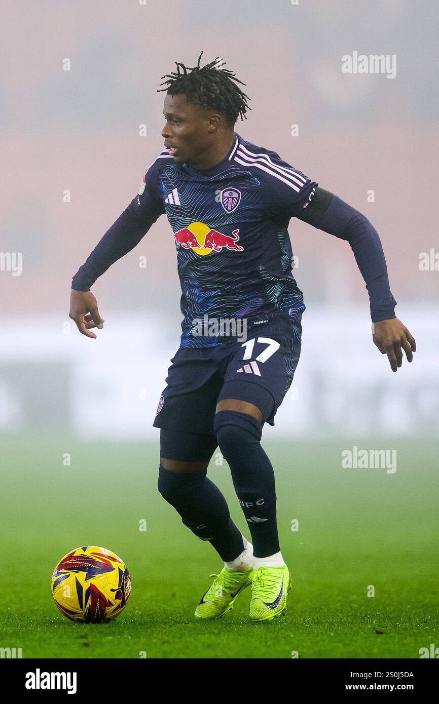 Leeds United's Largie Ramazani during the Sky Bet Championship match at ...