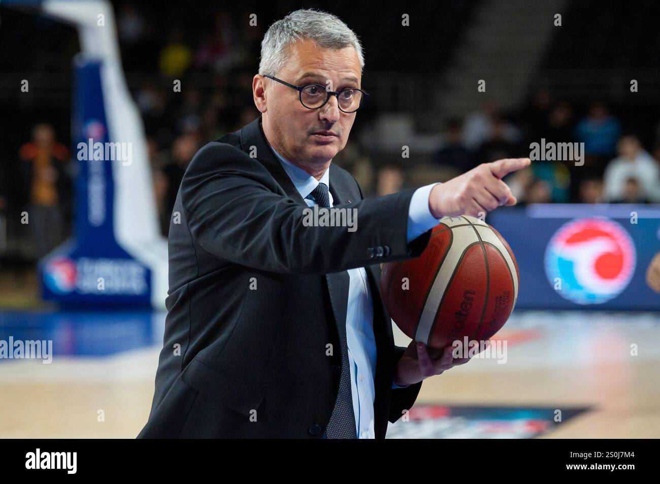 ANKARA TURKEY, December 27, 2024: Turkish Basketball Super League 2024 ...