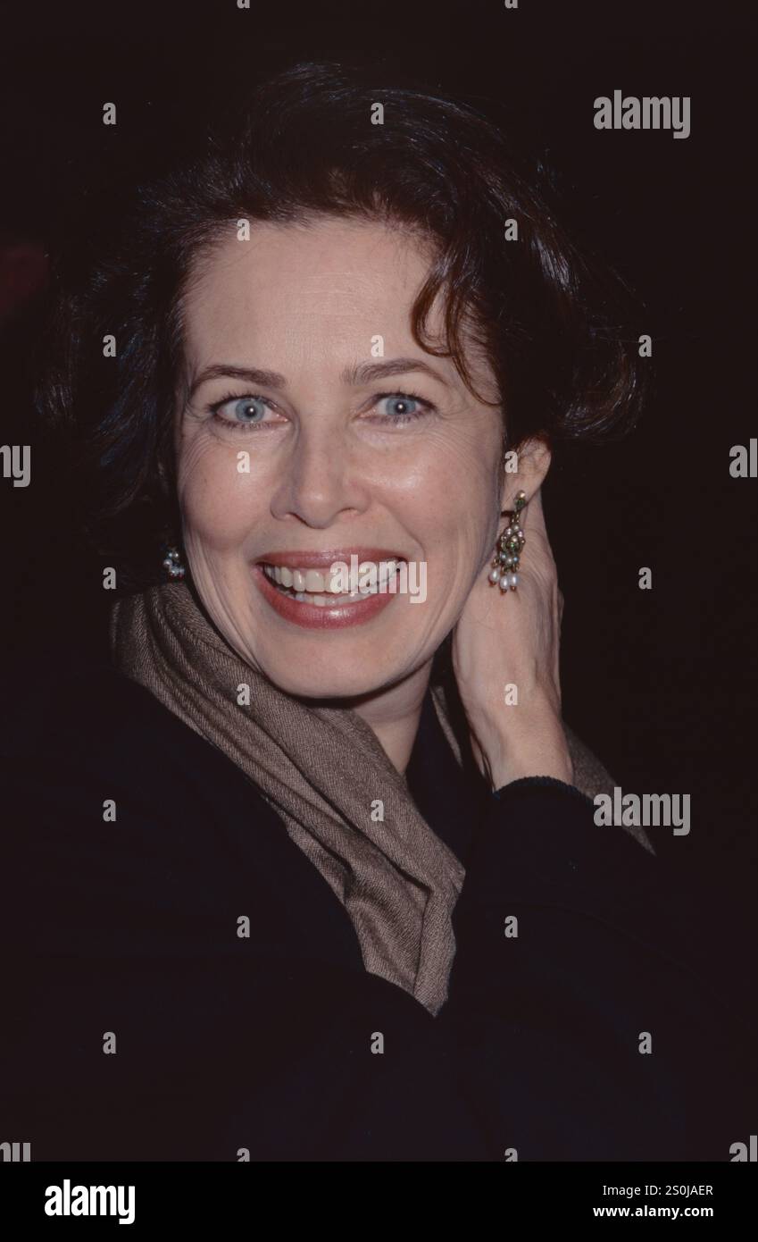 Dayle Haddon attends the premiere of "Agnes Brown" at Loews E-Walk ...