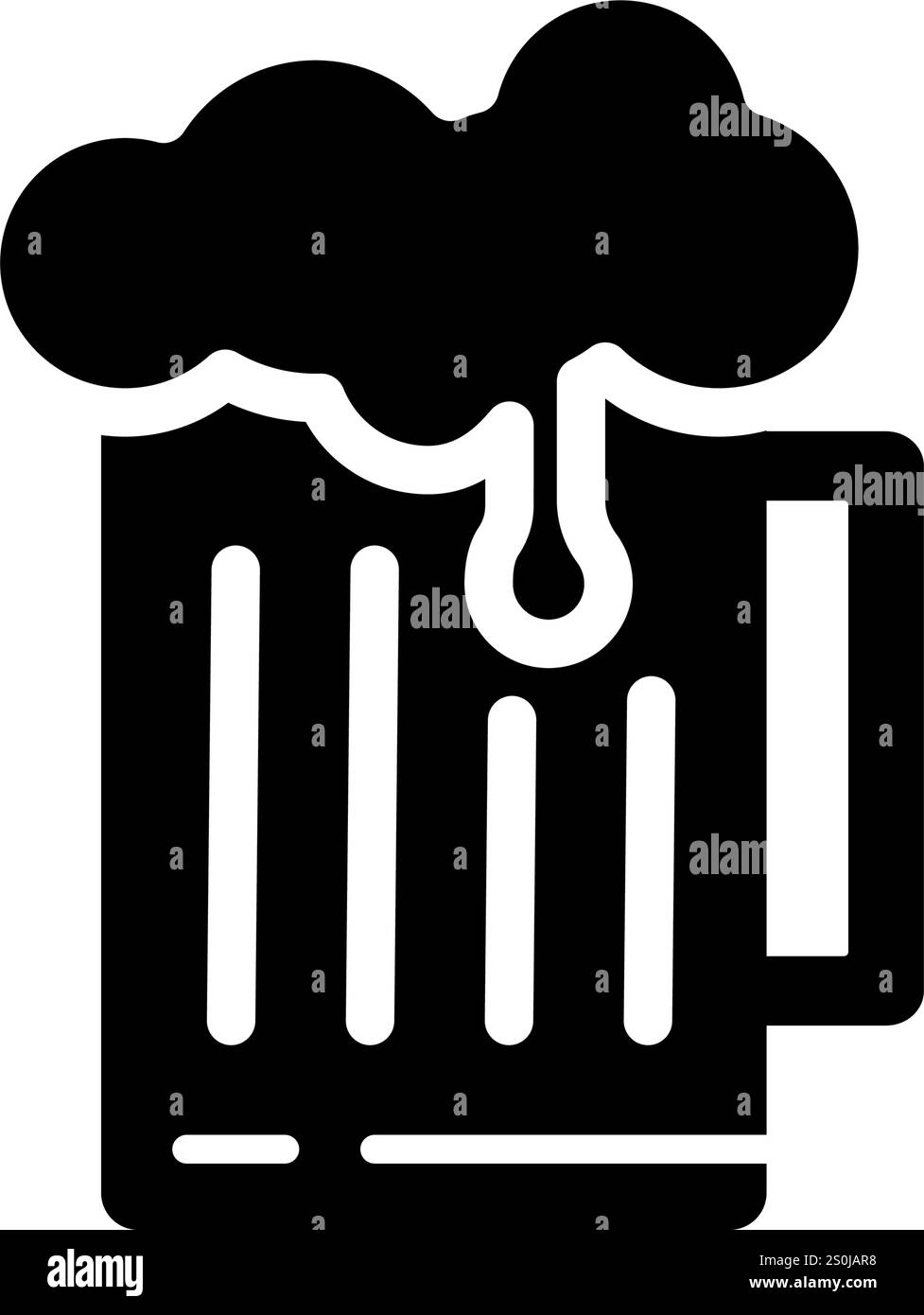 beer mug simple vector icon Stock Vector Image & Art - Alamy