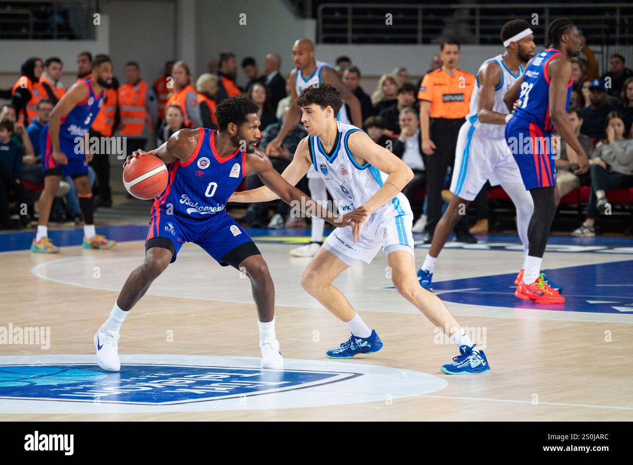 ANKARA TURKEY, December 27, 2024: Turkish Basketball Super League 2024 ...