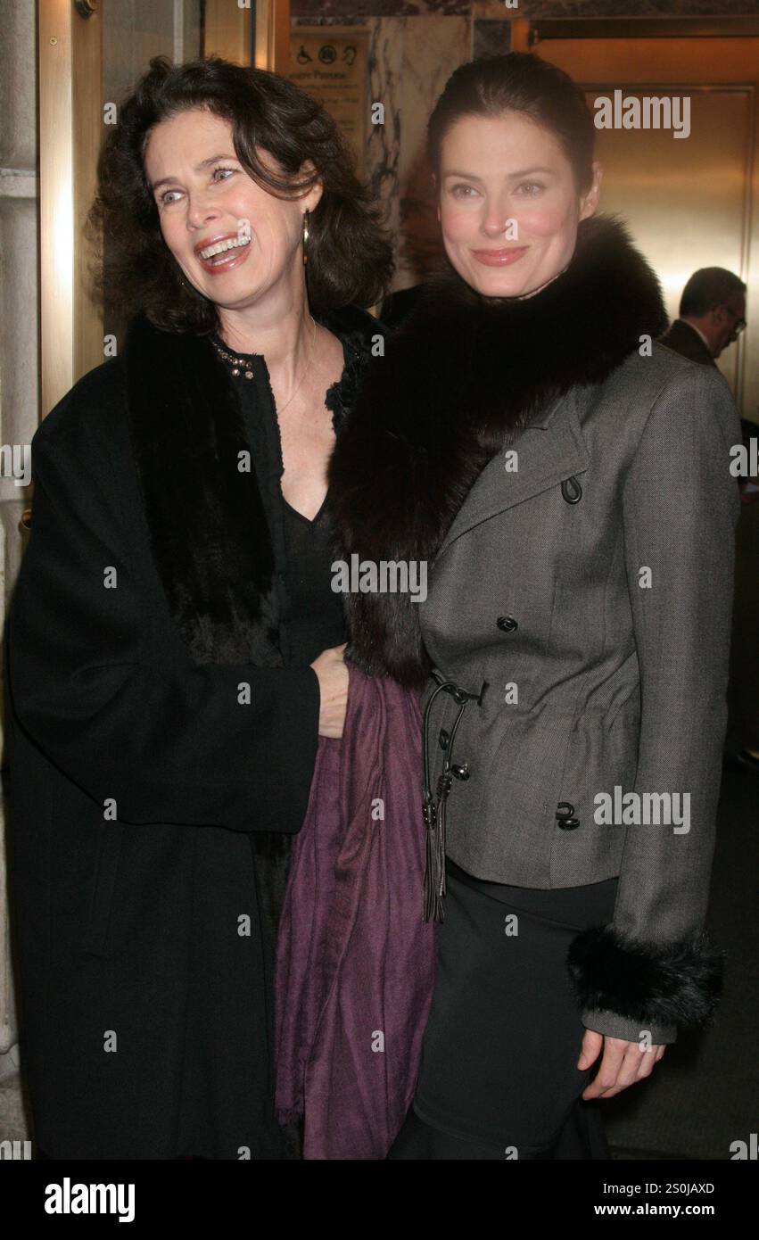Dayle Haddon and daughter Ryan Haddon attend the opening night of ...