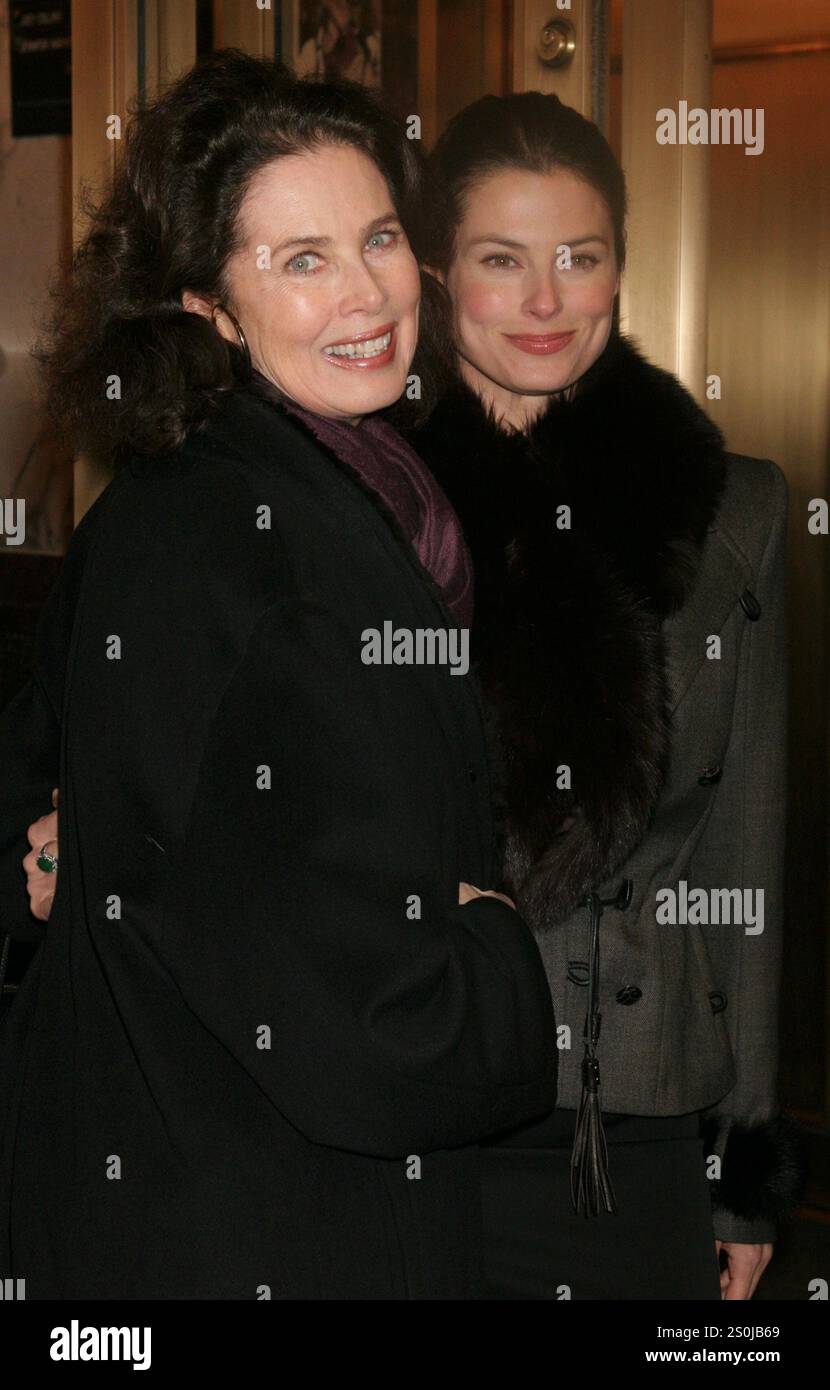 Dayle Haddon and daughter Ryan Haddon attend the opening night of ...