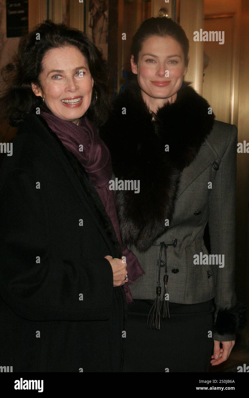 Dayle Haddon and daughter Ryan Haddon attend the opening night of ...