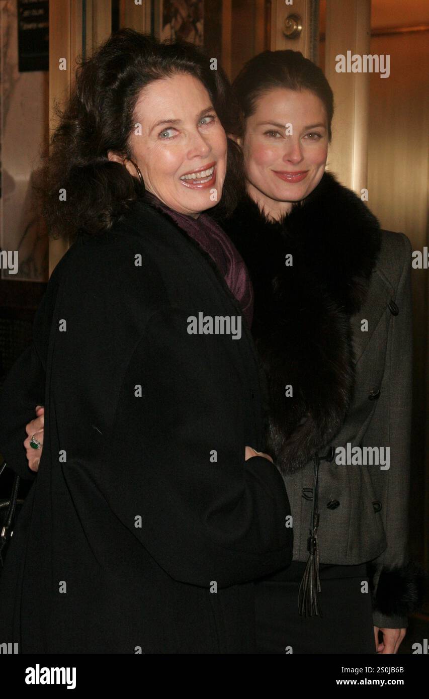 Dayle Haddon and daughter Ryan Haddon attend the opening night of ...