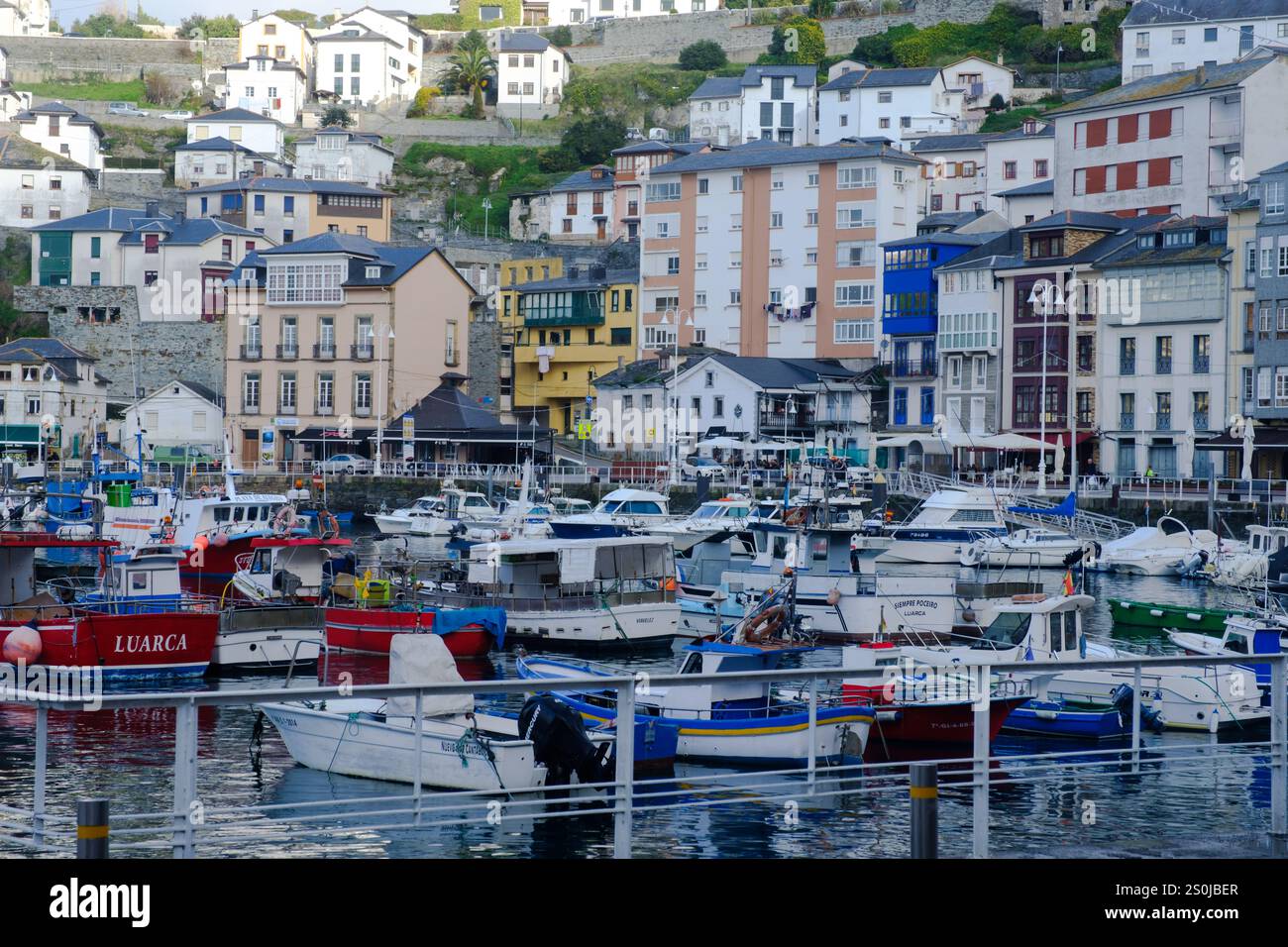 The coastal town of Luarca in Galicia, Spain Stock Photo - Alamy