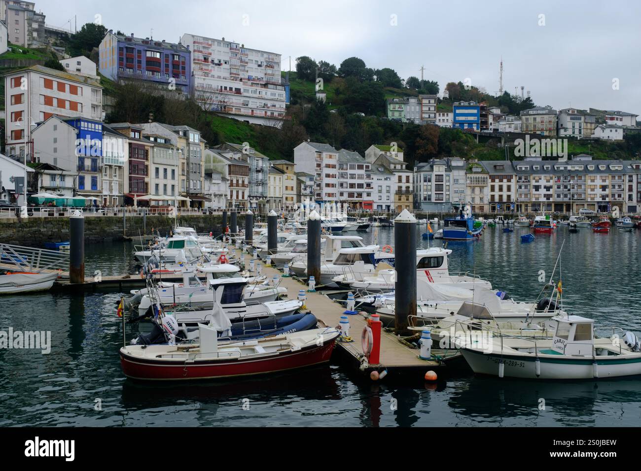 The coastal town of Luarca in Galicia, Spain Stock Photo - Alamy