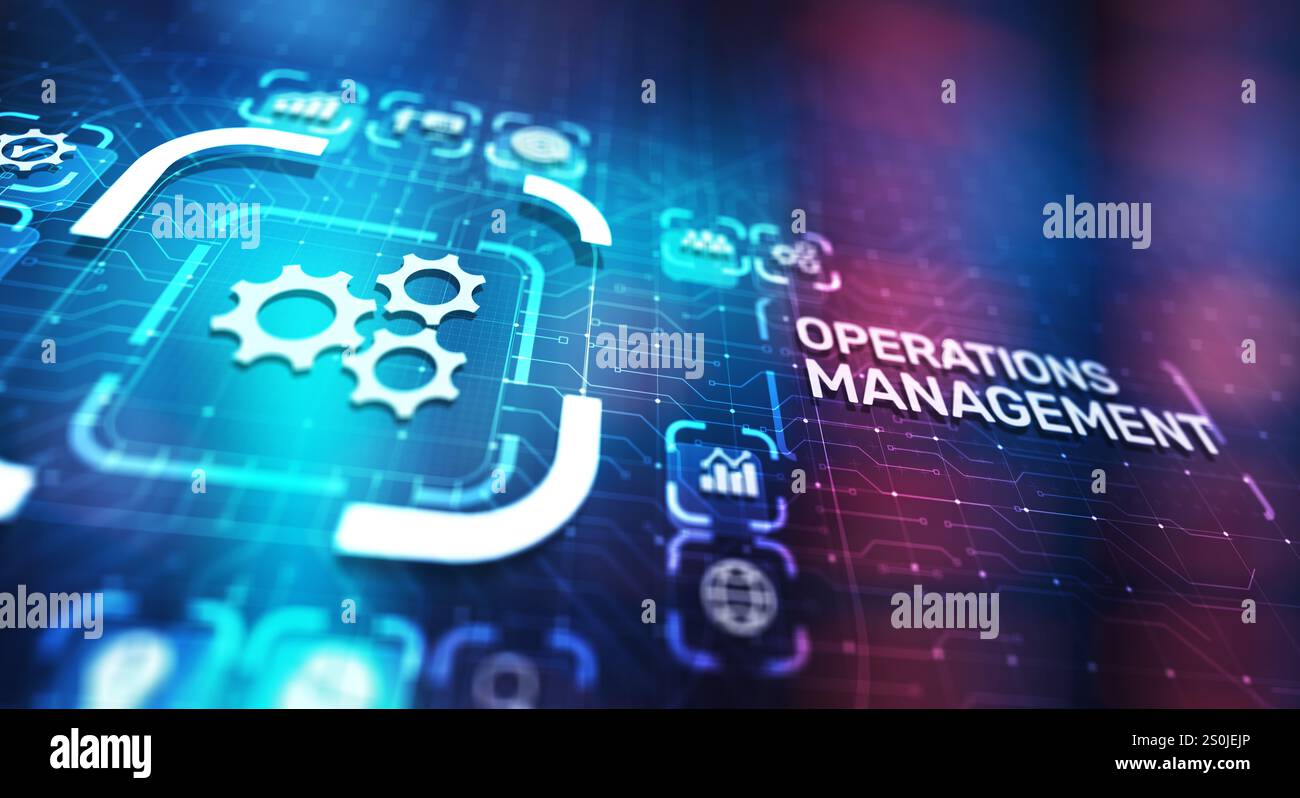 Operation management Business process control optimisation industrial ...