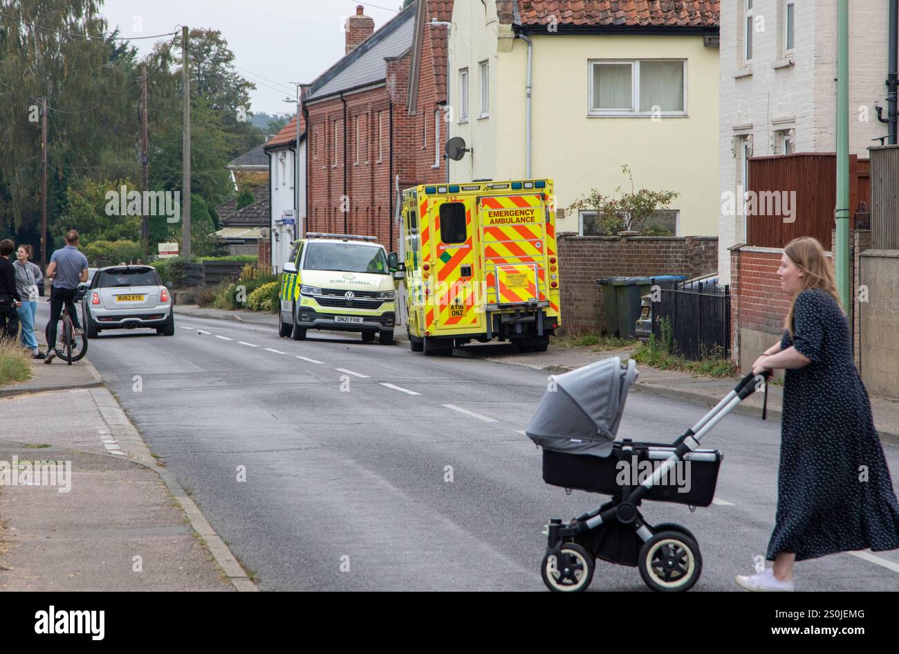 Two ambulances responding to a medical emergency and prompting more ...