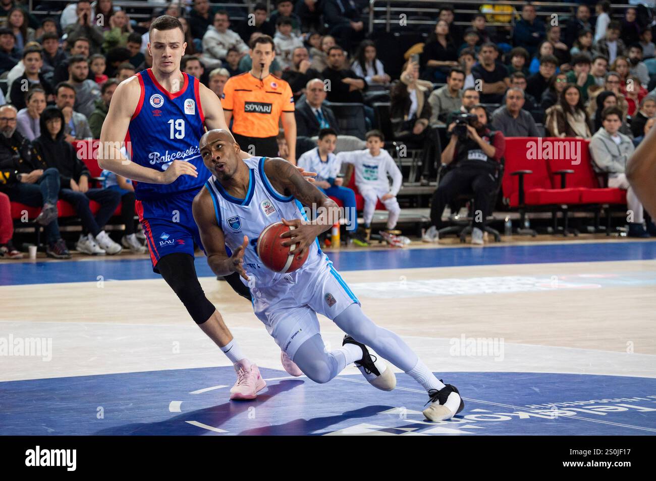 ANKARA TURKEY, December 27, 2024: Turkish Basketball Super League 2024 ...