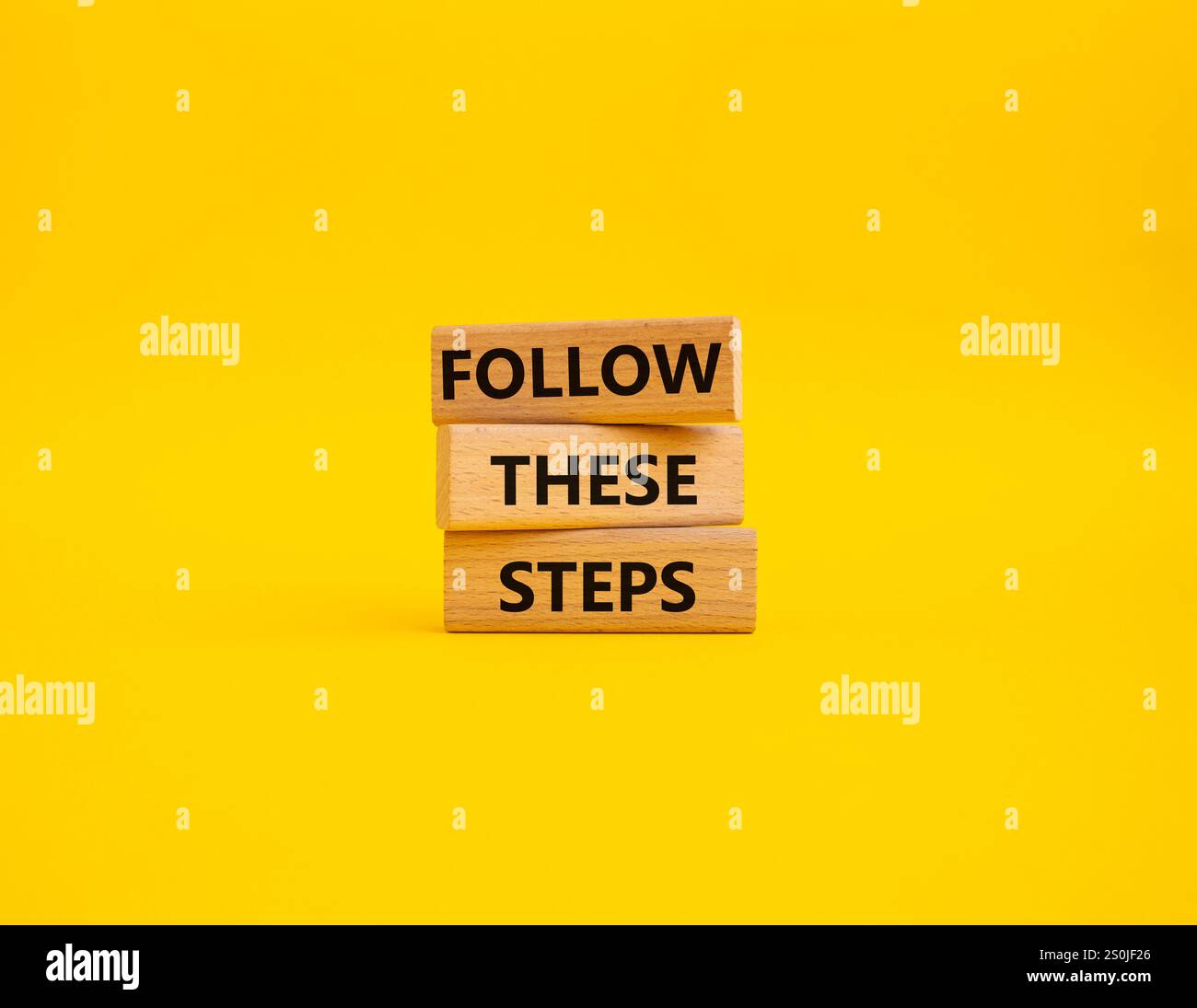 Follow these steps symbol. Wooden blocks with words Follow these steps ... Follow these steps symbol. Wooden blocks with words Follow these steps ...