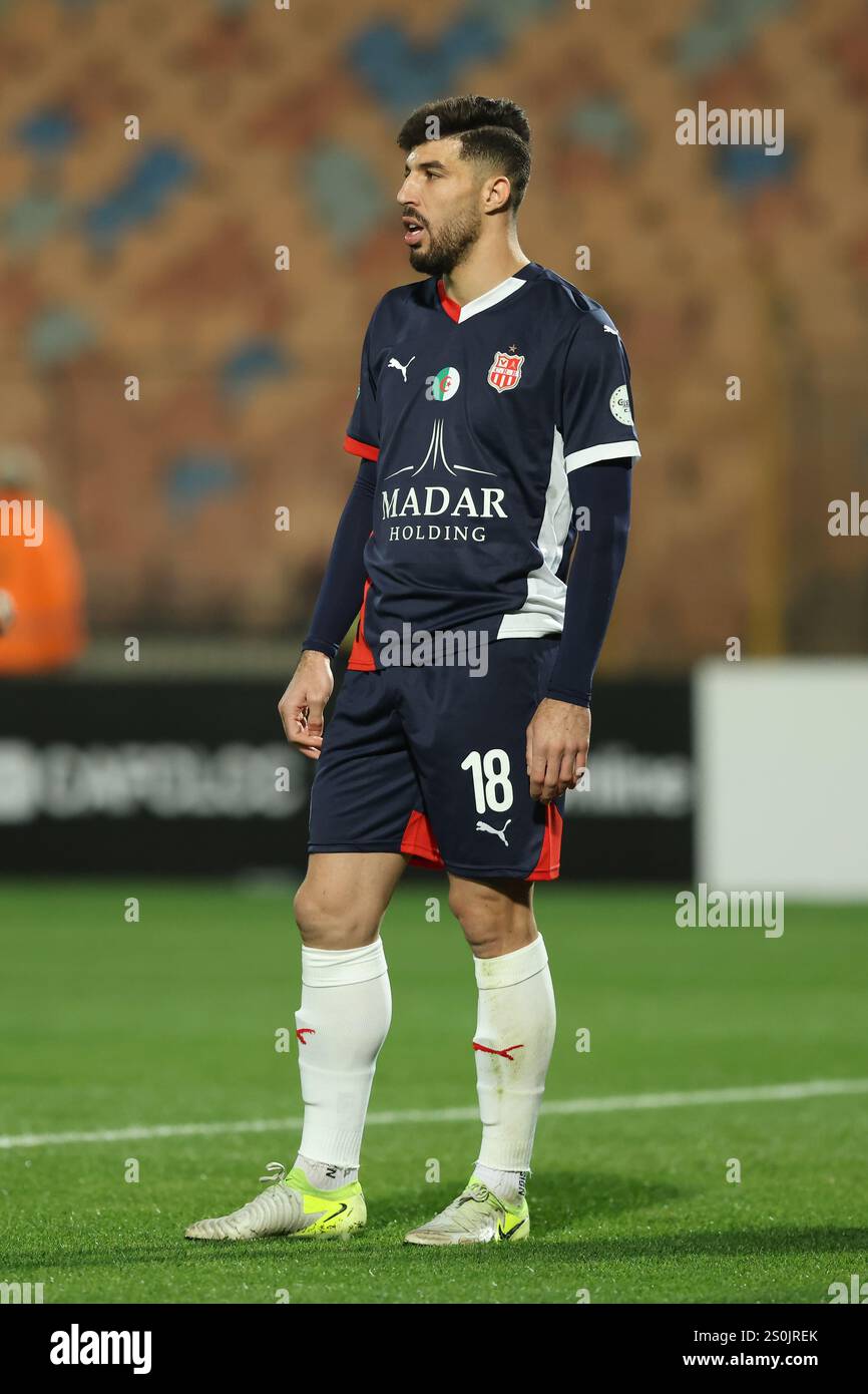 EGYPT, CAIRO, 22 December 2024 : Aimen Mahious of CR Belouizdad during ...