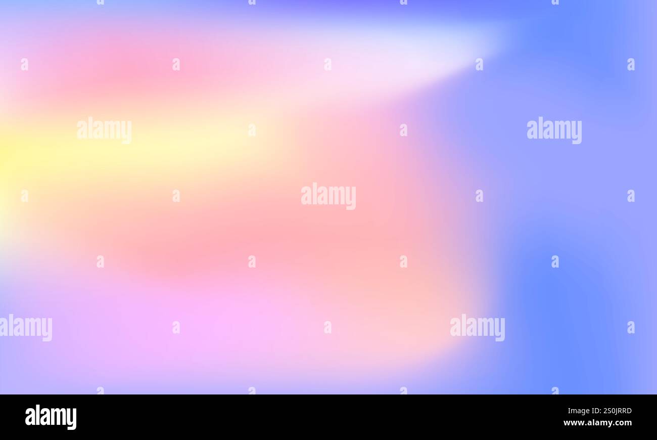 Color gradient abstract background. Blue, pink and yellow gradation ...