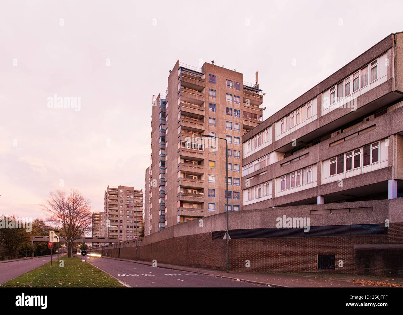 Housing at Thamesmead Stock Photo - Alamy