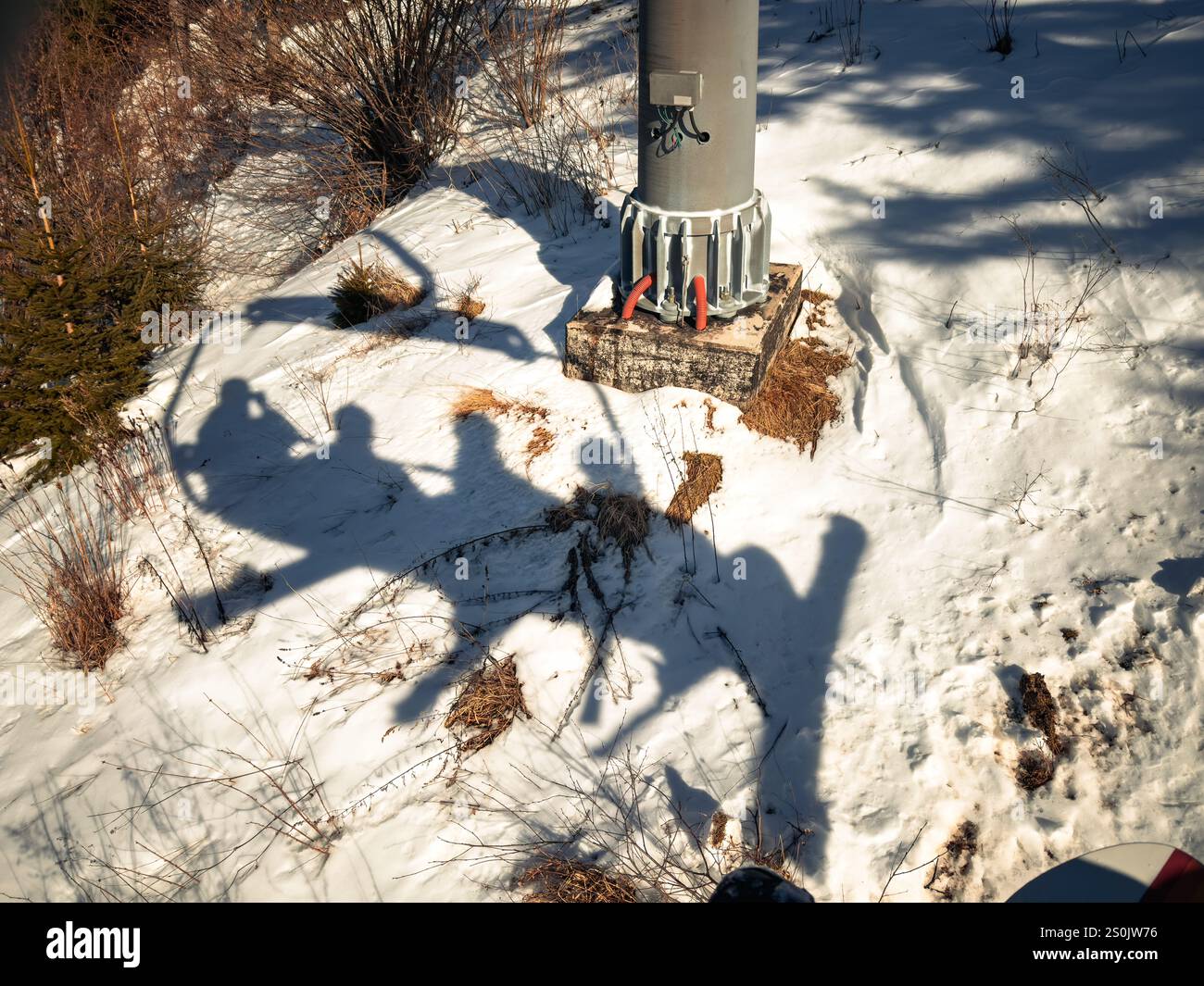 Pole shadows hi-res stock photography and images - Alamy