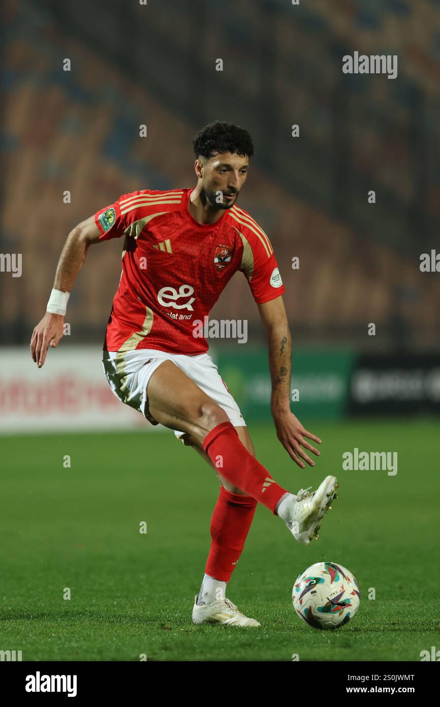 EGYPT, CAIRO, 22 December 2024 : Wessam Abou Ali of Al Ahly SC during ...