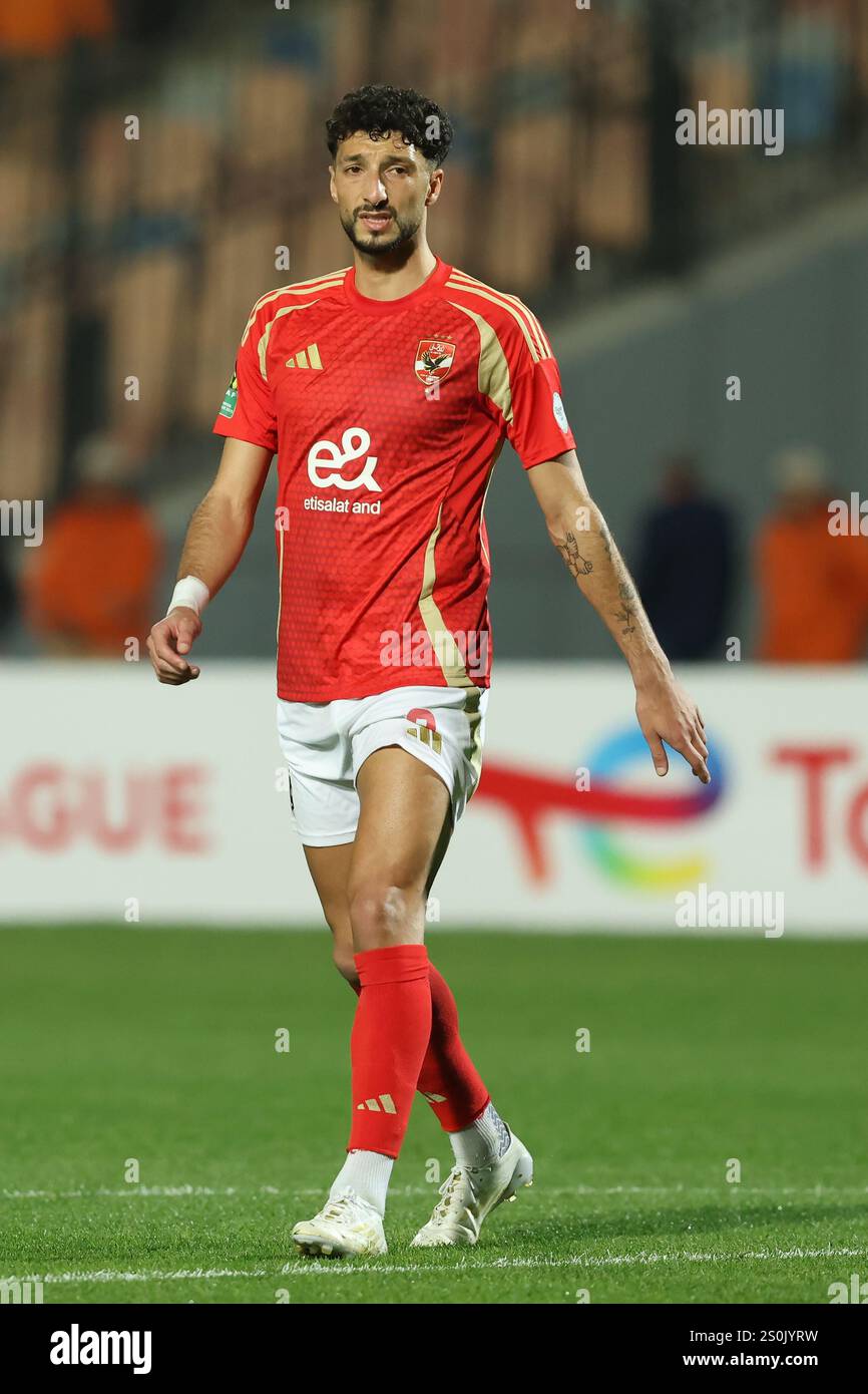 EGYPT, CAIRO, 22 December 2024 : Wessam Abou Ali of Al Ahly SC during the CAF Champions League ...