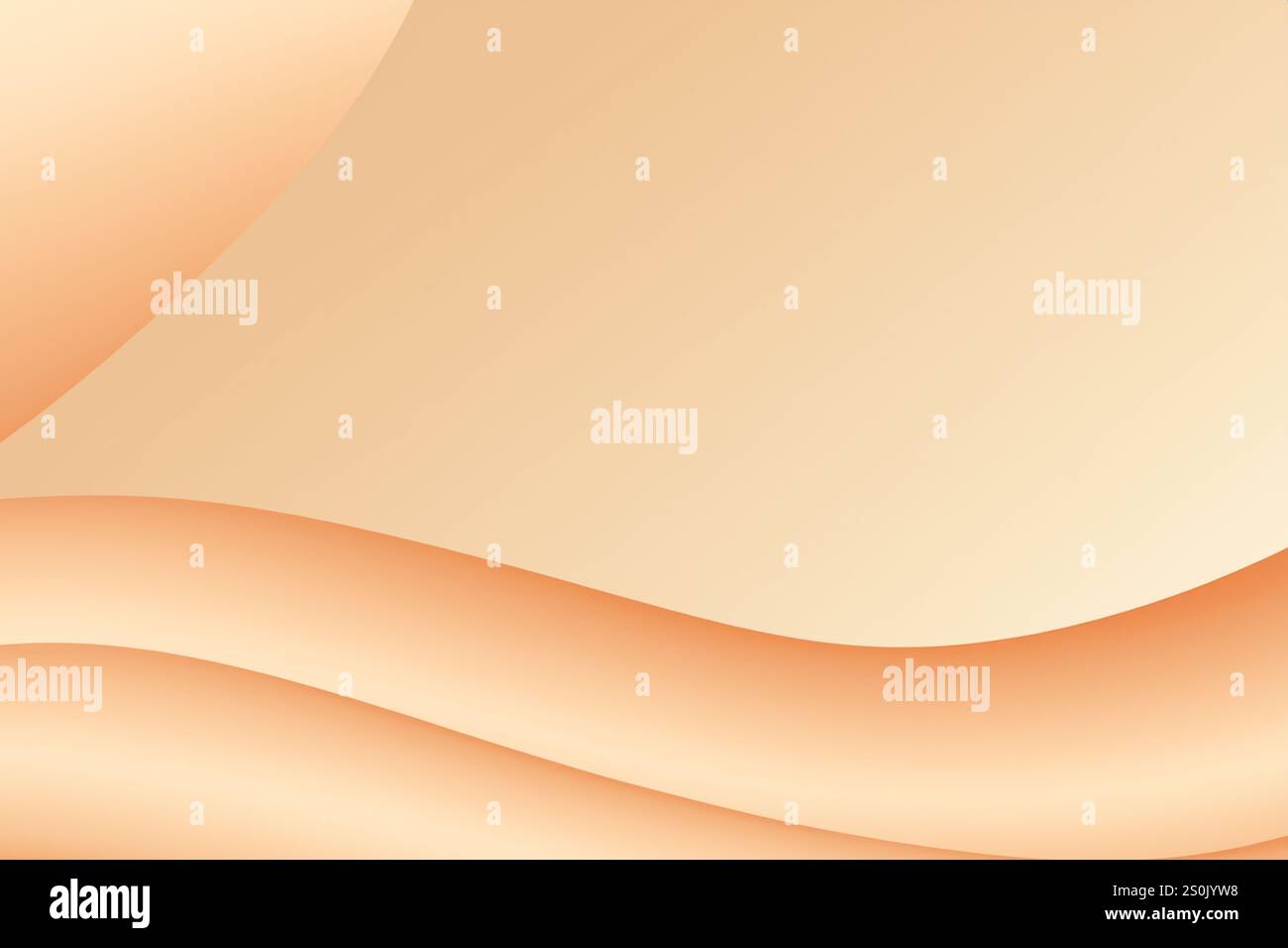 Abstract Gradient Background With Soft Beige and Peachy Waves Stock Photo - Alamy