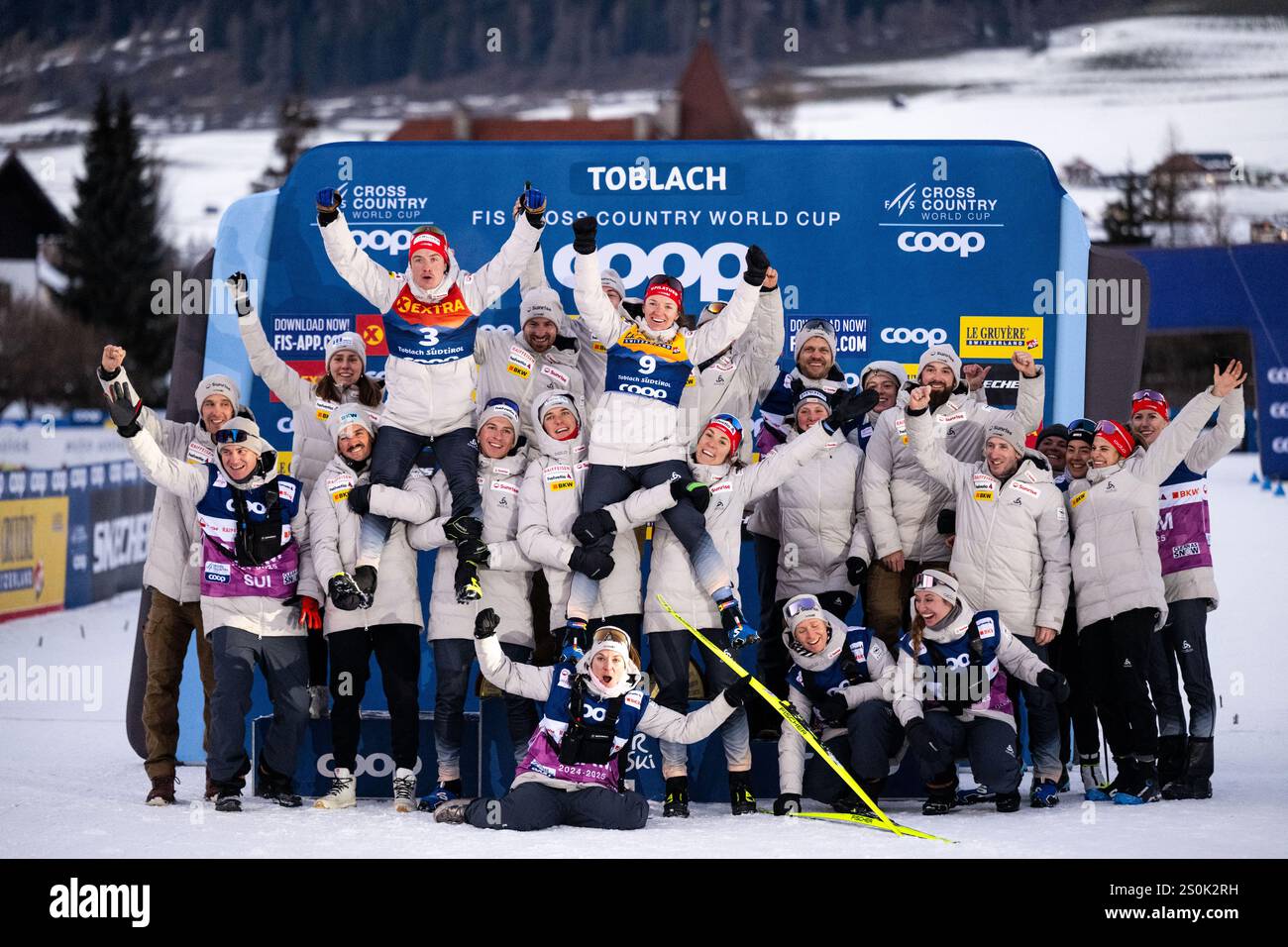 241228 Janik Riebli of Switzerland and Nadine Fähndrich of Switzerland ...