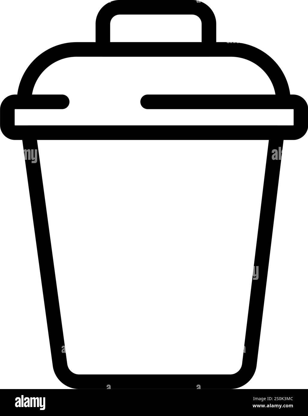 trash bin icon Stock Vector Image & Art - Alamy