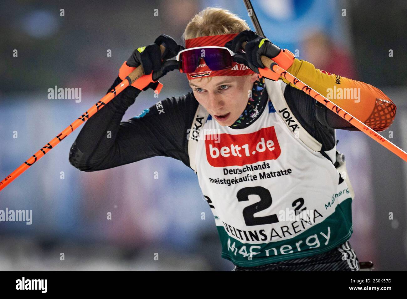 Bett1 de biathlon world team challenge 2025 hi-res stock photography ...