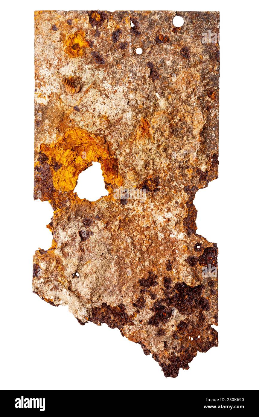 Corrugated sheet rust Cut Out Stock Images & Pictures - Alamy
