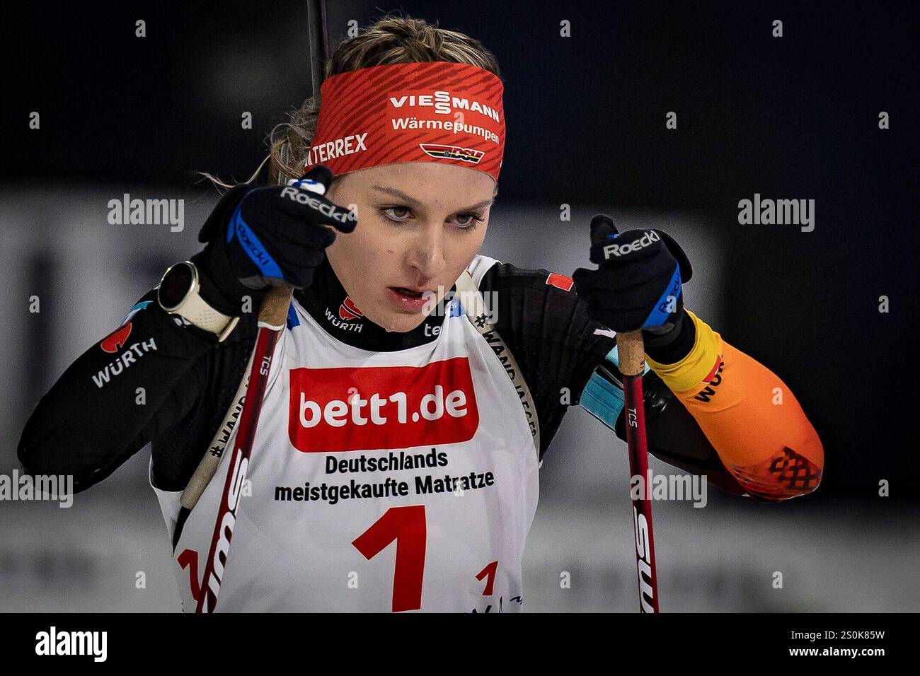 Bett1 de biathlon world team challenge 2025 hi-res stock photography ...