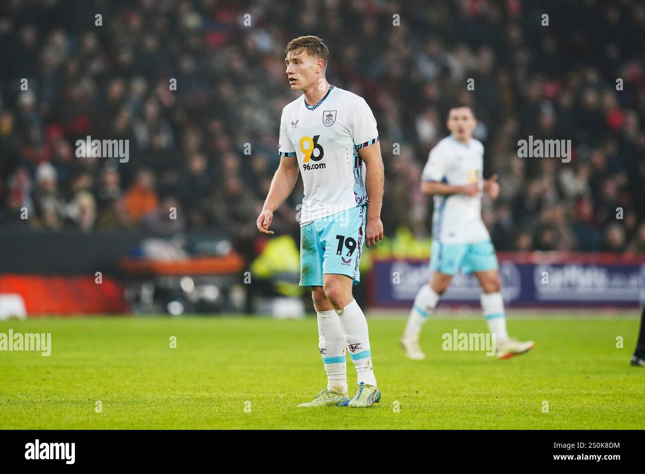 Burnley FC forward Zian Flemming (19) during the Sheffield United FC v ...