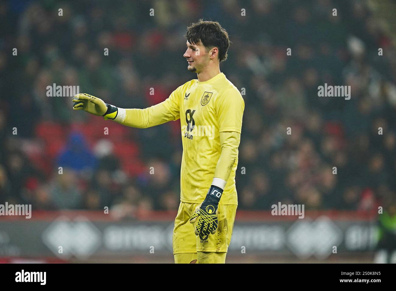 Burnley FC goalkeeper James Trafford (1) during the Sheffield United FC ...