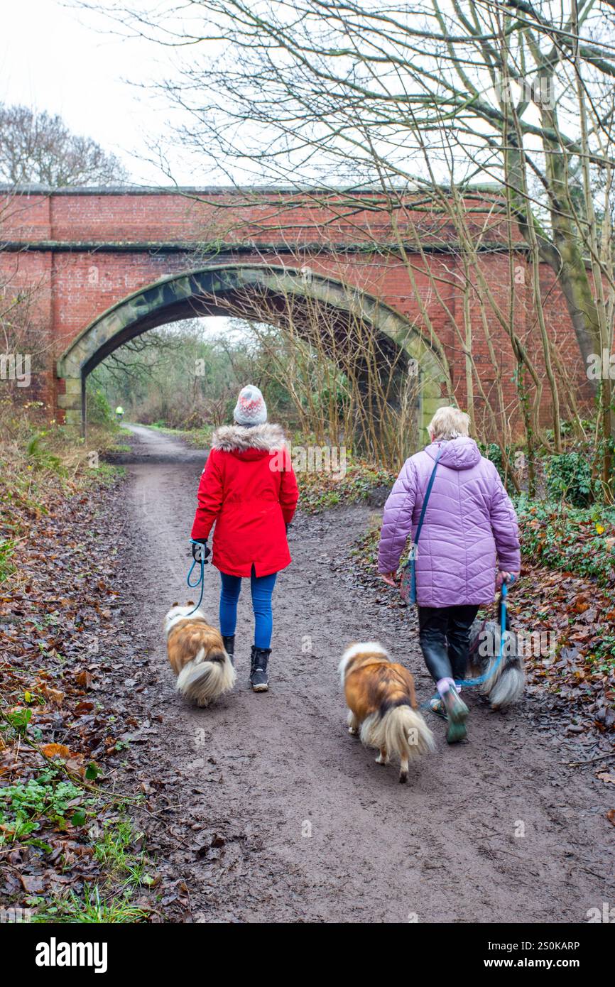 Walking wirral way hi-res stock photography and images - Alamy