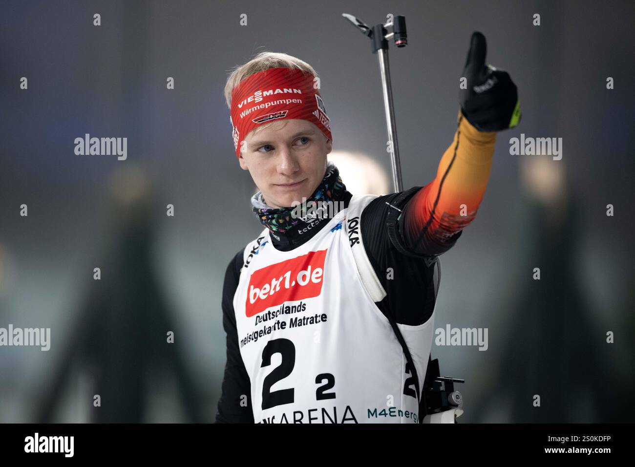 28 December 2024, North Rhine-Westphalia, Gelsenkirchen: Winter sports ...