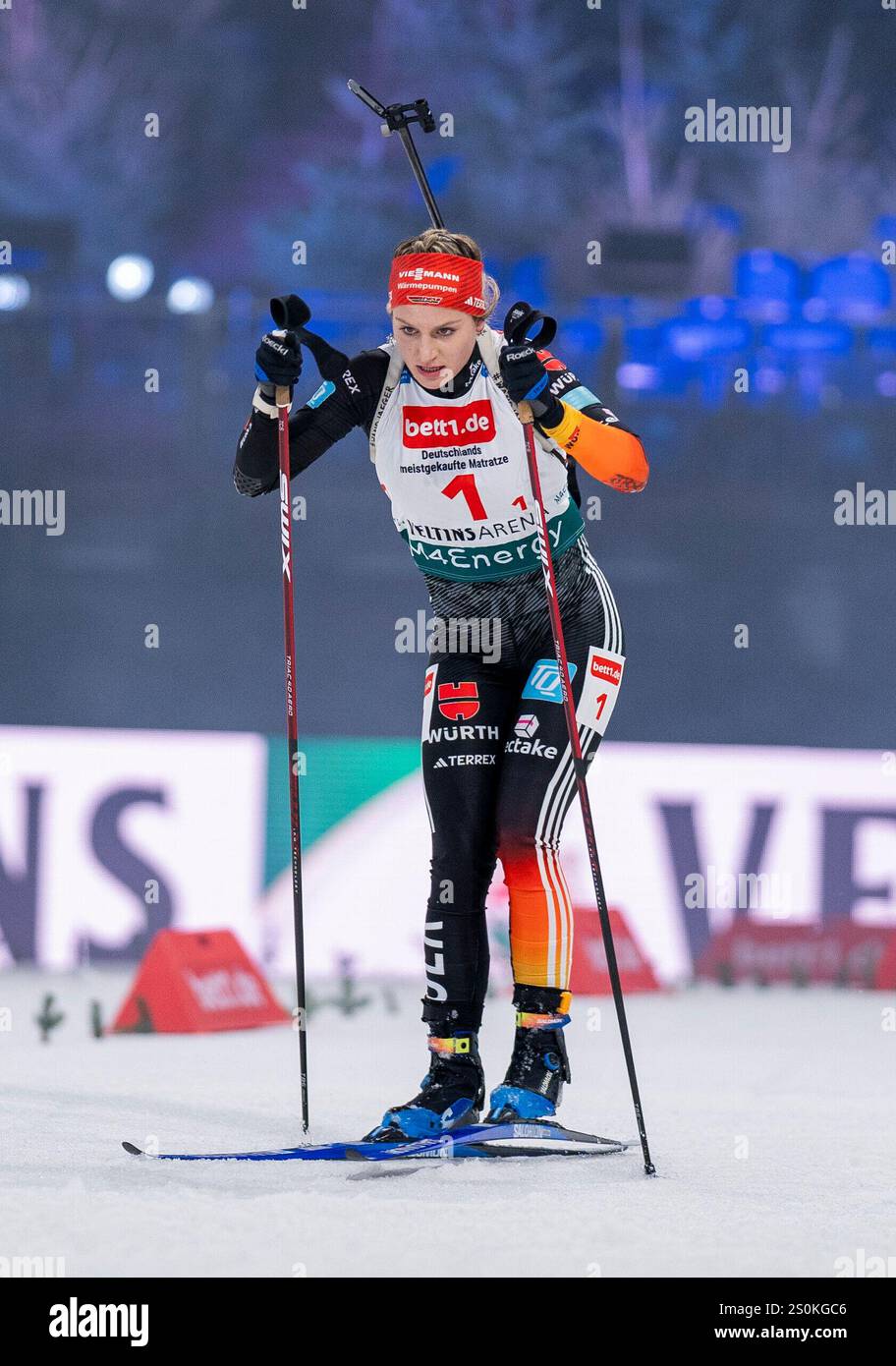 Gelsenkirchen, Deutschland. 28th Dec, 2024. Charlotte Gallbonner ...