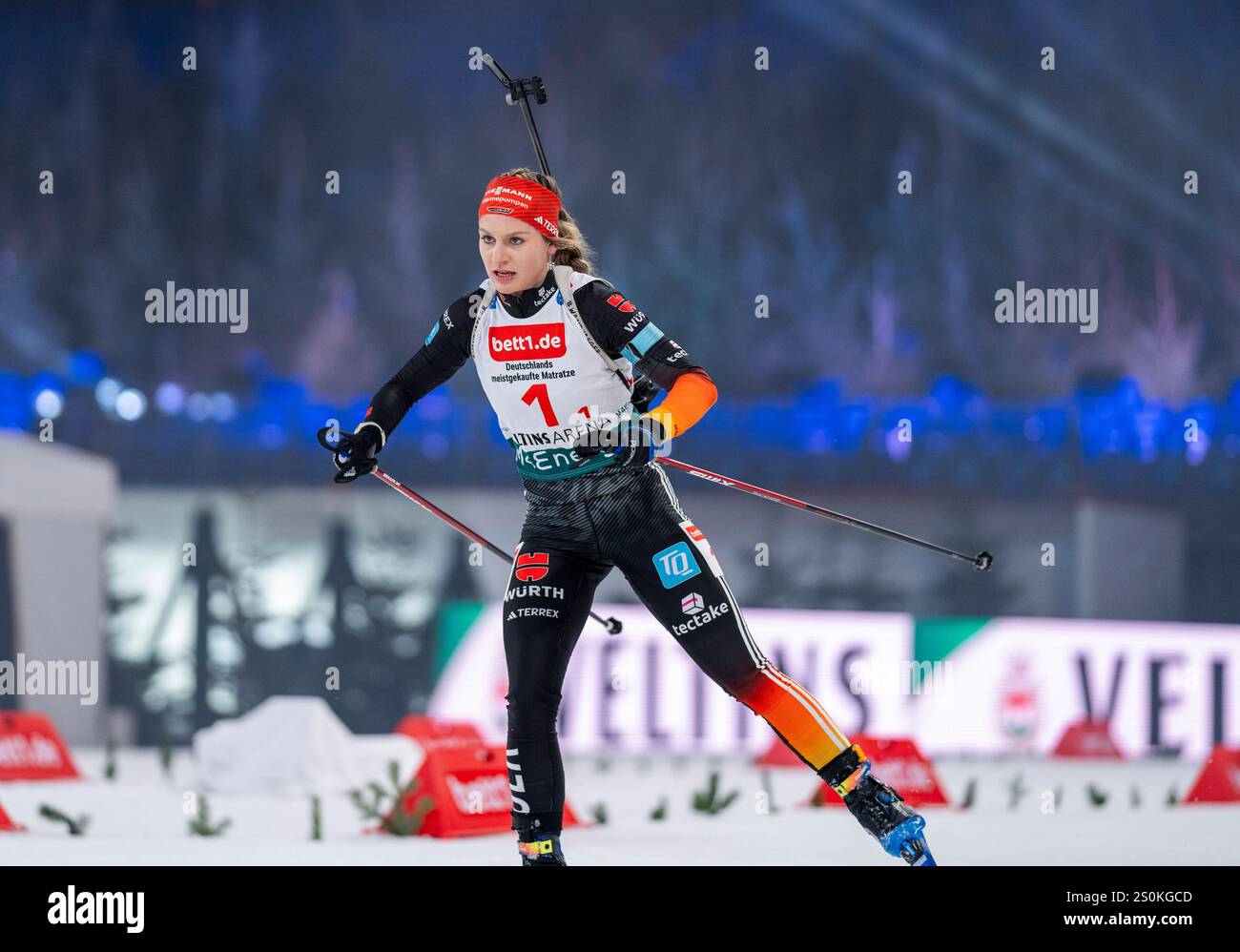 Gelsenkirchen, Deutschland. 28th Dec, 2024. Charlotte Gallbonner ...