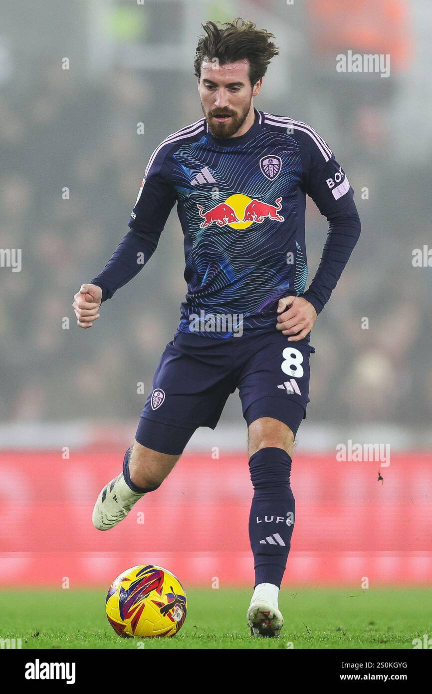 Leeds United's Joe Rothwell during the Sky Bet Championship match at ...