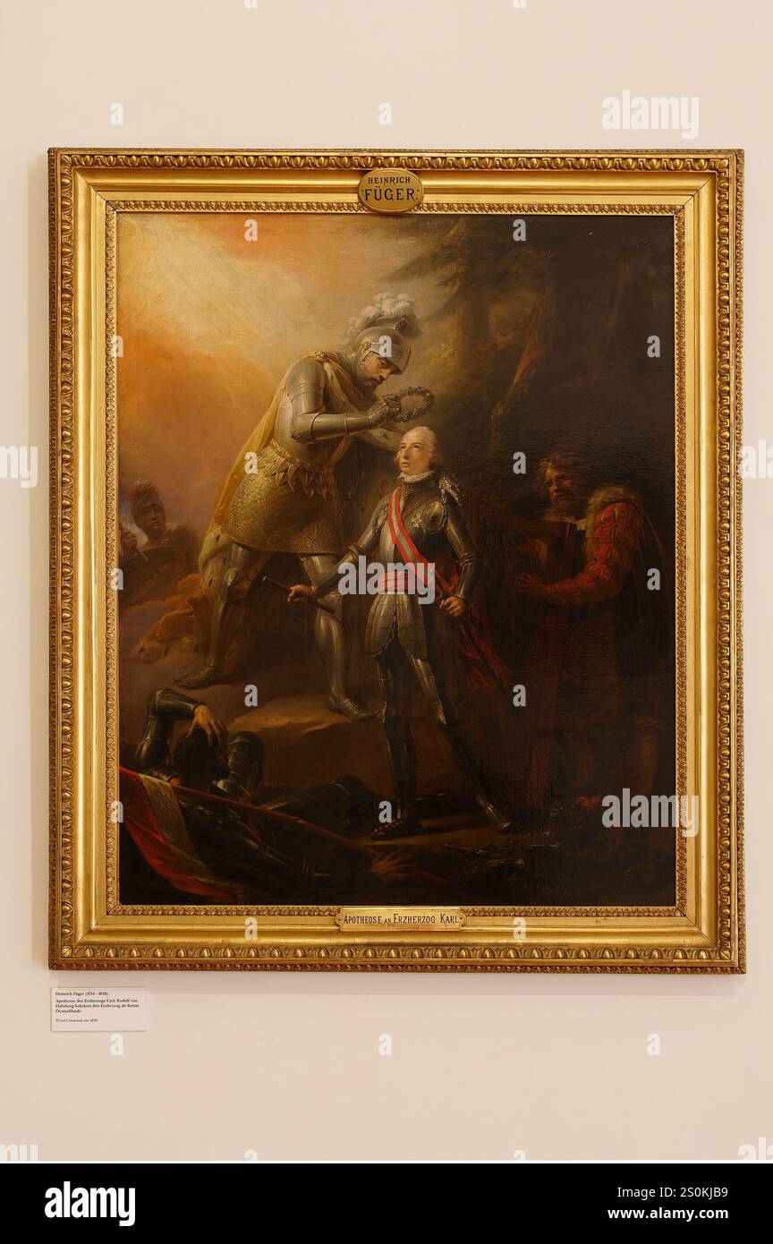 Vienna, Austria. December 12, 2024. Museum of Military History ...