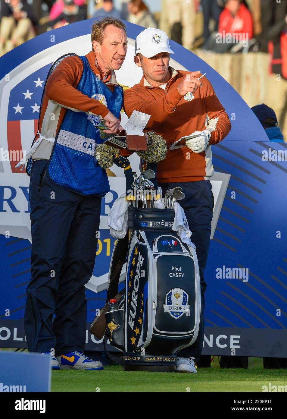 Paul casey and caddy john mclaren hi-res stock photography and images ...