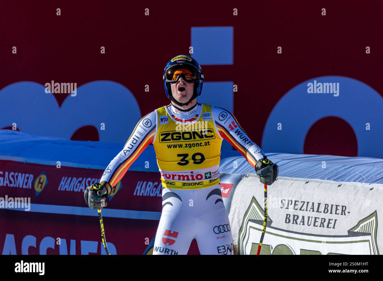 Bormio, Italy. 28th Dec, 2024. JOCHER Simon GER during AUDI FIS Ski ...