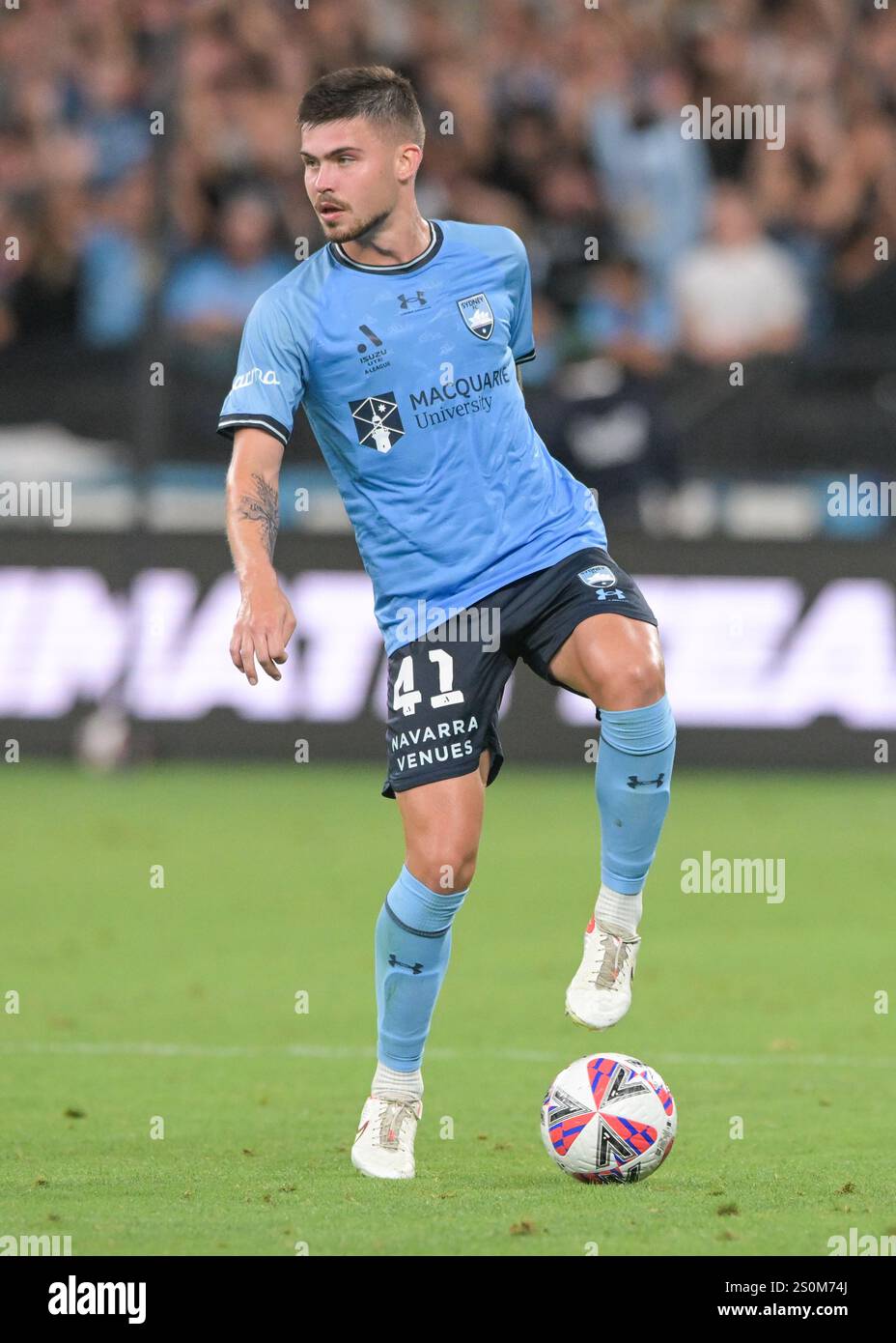 Paddington, Australia. 28th Dec, 2024. Alexandar John Popovic of Sydney ...
