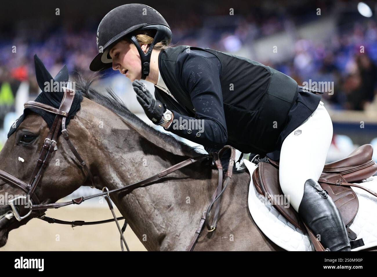 Selma Hundborg Dresler of NOT FOUND with Clounamon Coco during the TAO ...