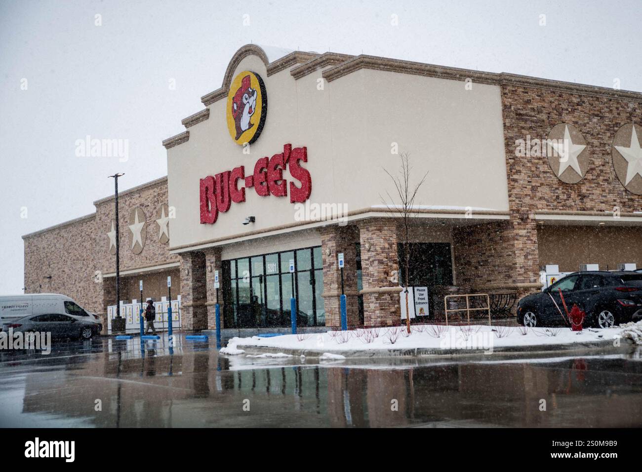 Denver, Colorado, USA. 28th Dec, 2024. Gas pumps at the Johnstown ...